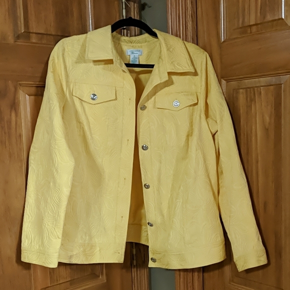 Laura Ashley | Jackets & Coats | Like New Laura Ashley X Womans Yellow ...